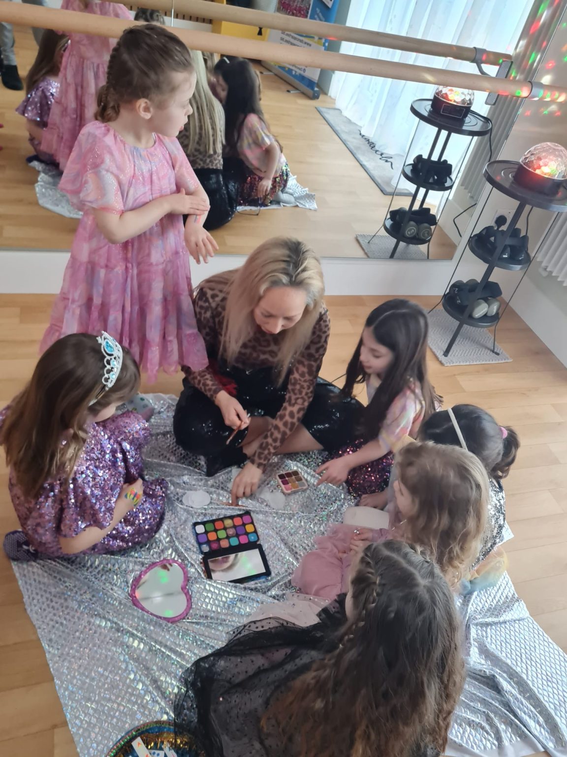 Add a Mini Makeover to make your party sparkle! | Dance Parties